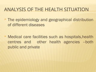 Health Planning Steps in community heath nursing | PPTX