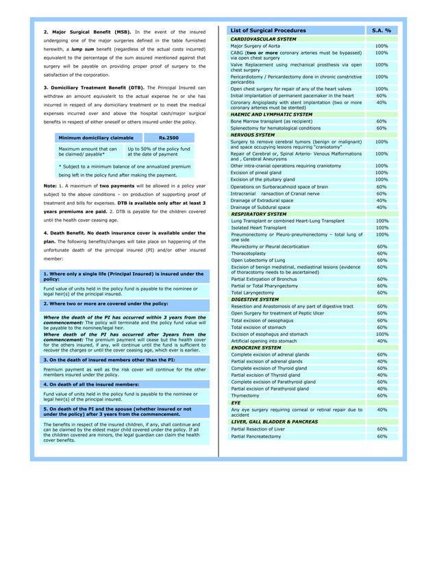 Health Plus Brochure | PDF