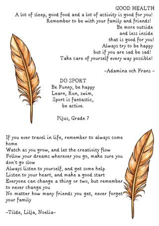 Health poems poetry book - game on | PDF