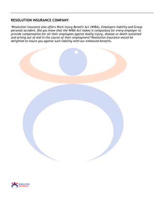 RESOLUTION INSURANCE HEALTH POLICY | PDF