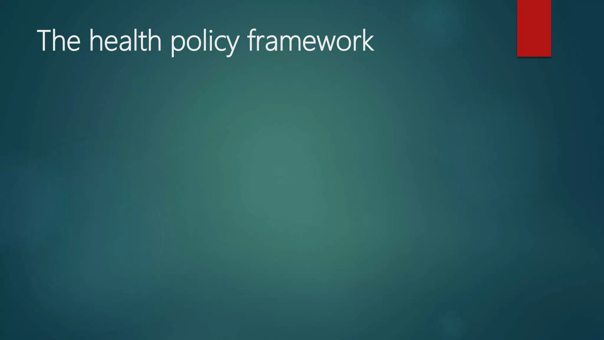 Health policy | PPTX