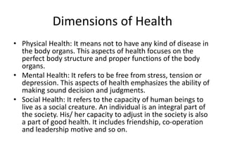 Health, population and environment education | PPTX