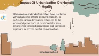 Health Problems Associated with Urbanization & Industrialization.pptx