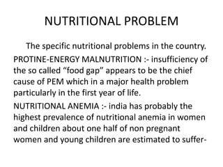 Health problems in india | PPTX