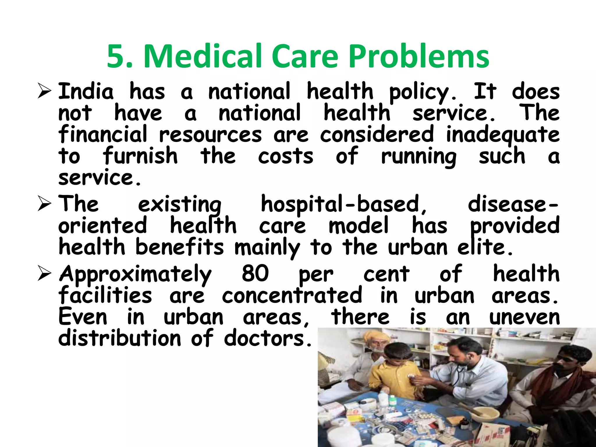 Health problems in india | PPTX