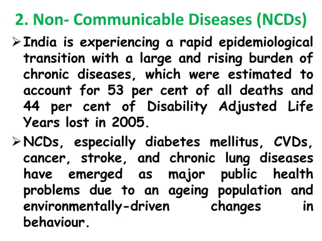 Health problems in india | PPTX | Infectious Diseases | Diseases and ...
