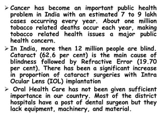 Health problems in india | PPTX