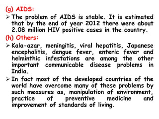 Health problems in india | PPTX