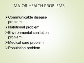 Health problems in india | PPTX