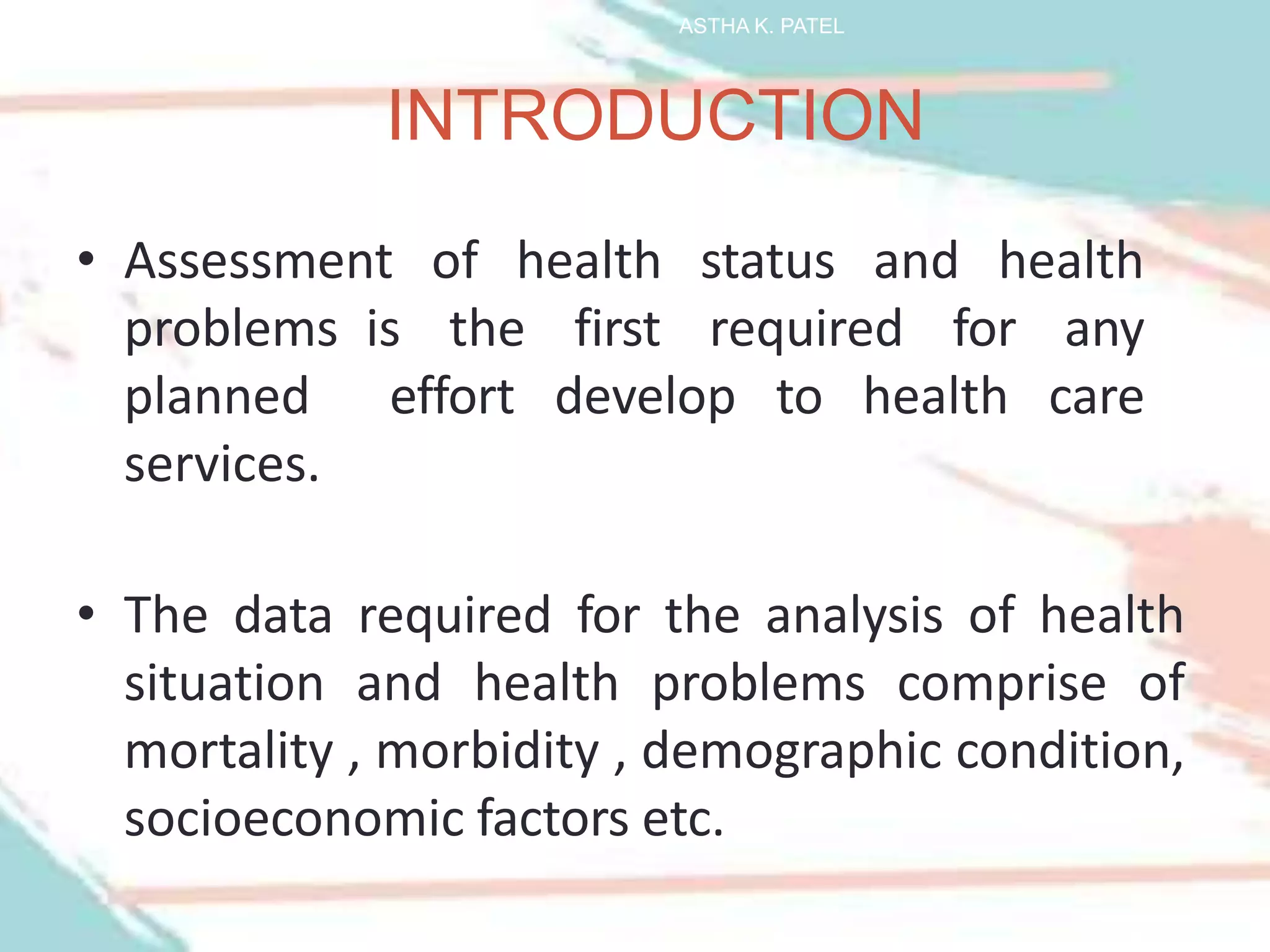 Health Problems in India | PPTX