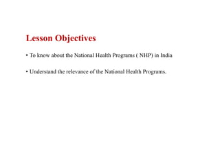 Health Programmes in India.pdf
