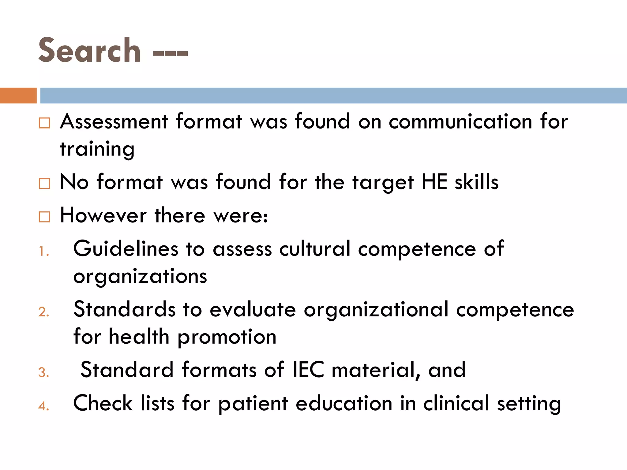 Health promoters competence assessment tool (hcat) | PDF