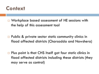 Health promoters competence assessment tool (hcat) | PDF