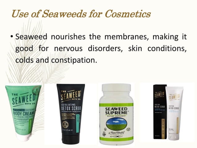 Health promoting properties of seaweeds | PPTX