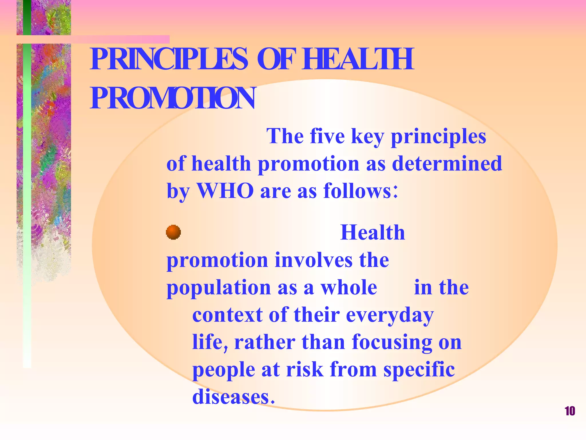 Health promotion | PPT