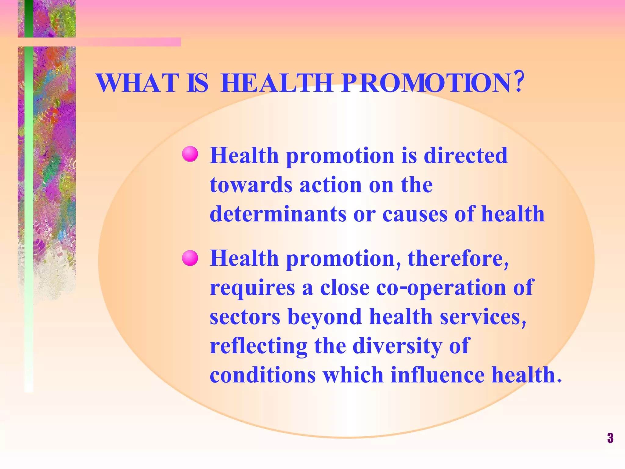 Health promotion | PPT