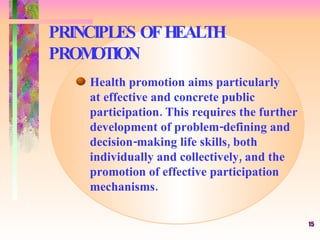 Health promotion | PPT