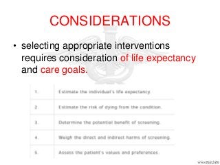 Health promotion in elderly | PPSX