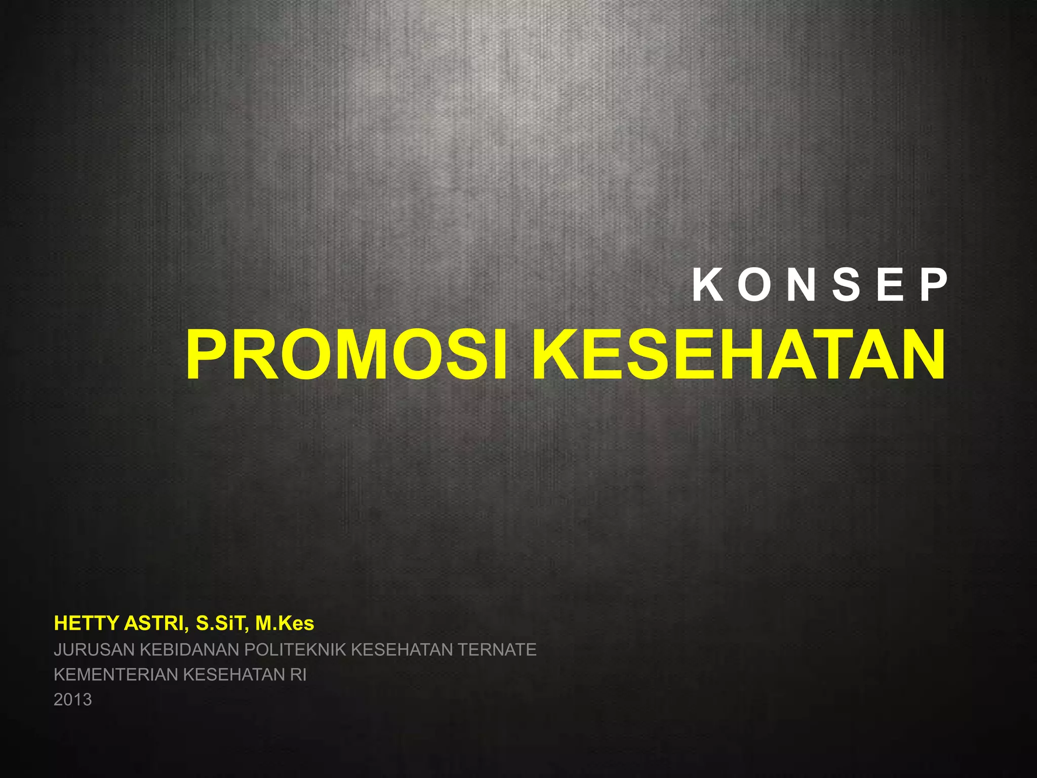 Health promotion_5 level prevention | PPTX