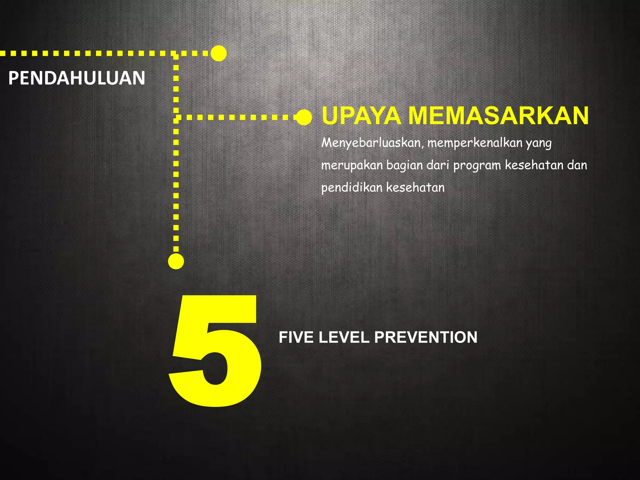 Health promotion_5 level prevention | PPTX