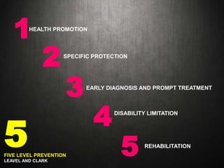 Health promotion_5 level prevention | PPTX