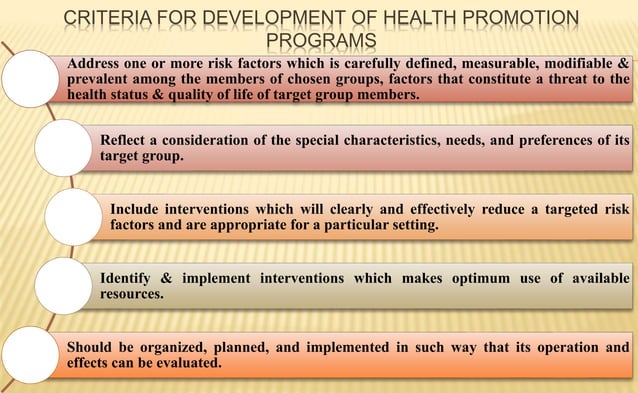 Health promotion | PPTX