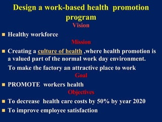 Health promotion | PPTX