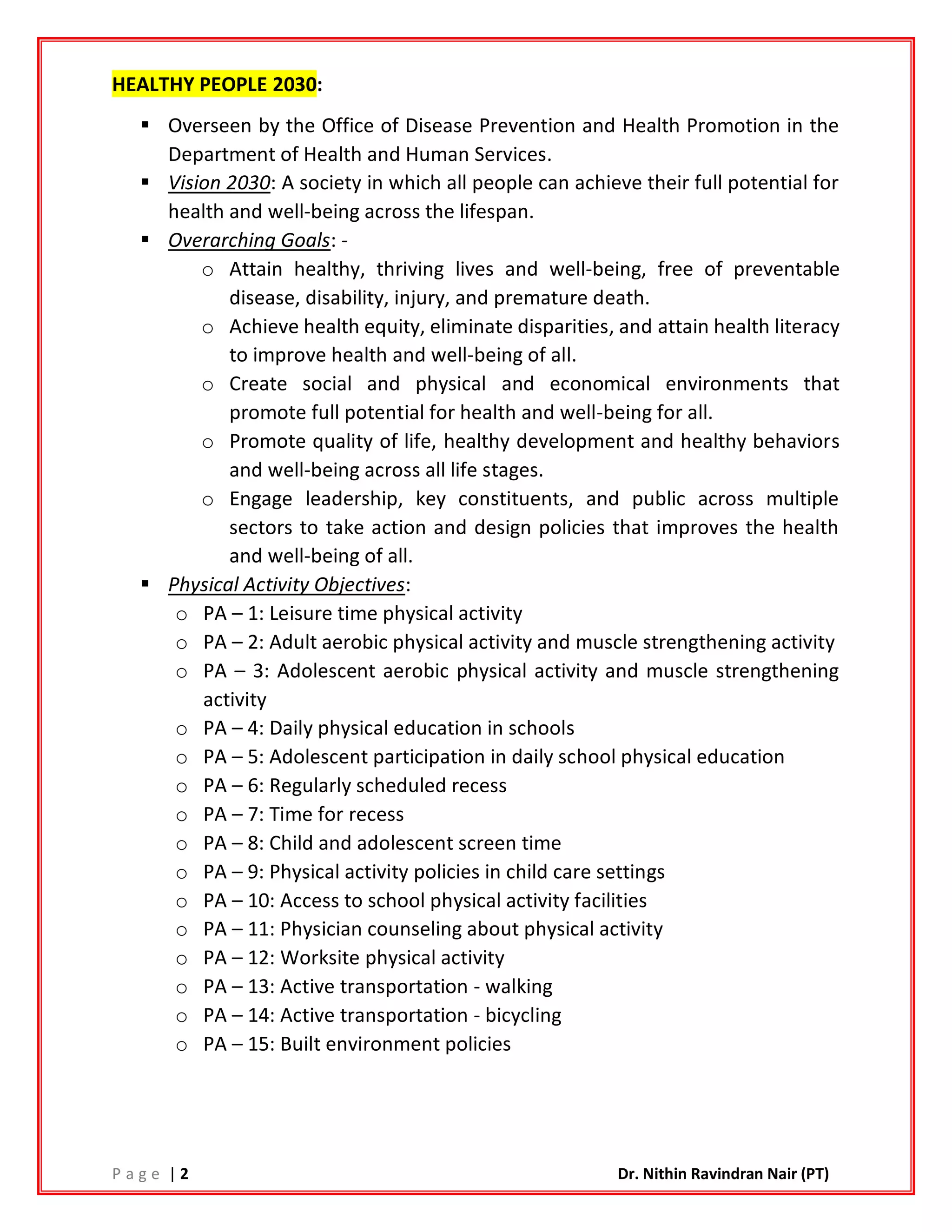 Health promotion | PDF