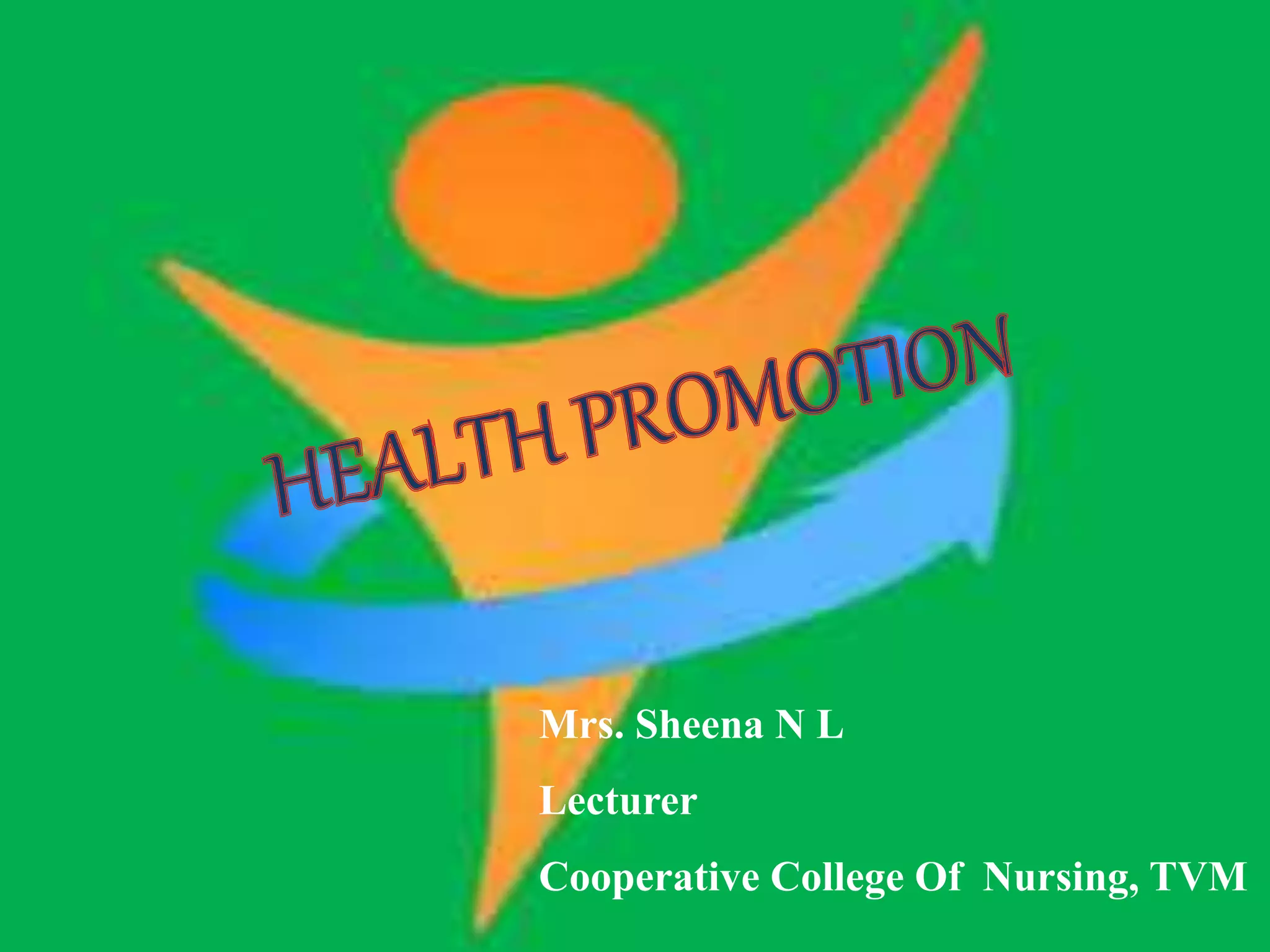 Health promotion | PPTX