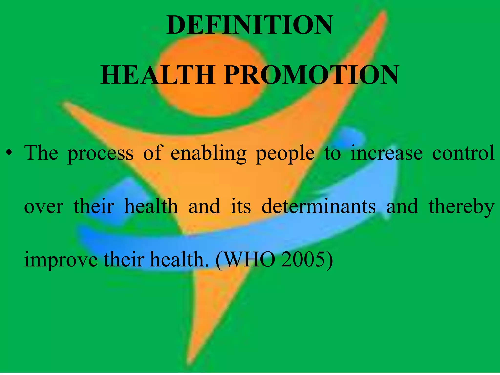 Health promotion | PPTX