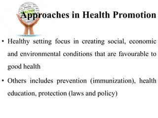 Health promotion | PPTX