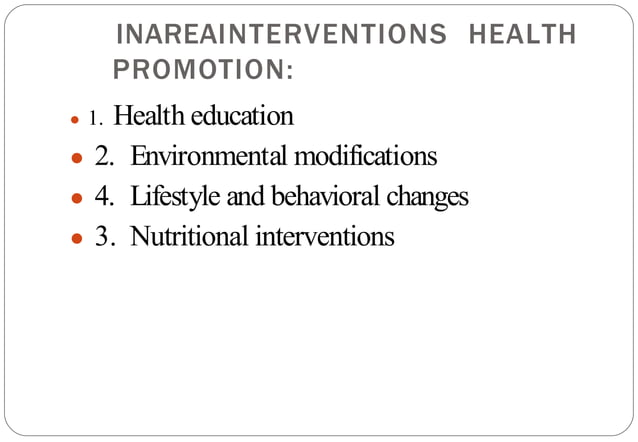 Health promotion .pptx