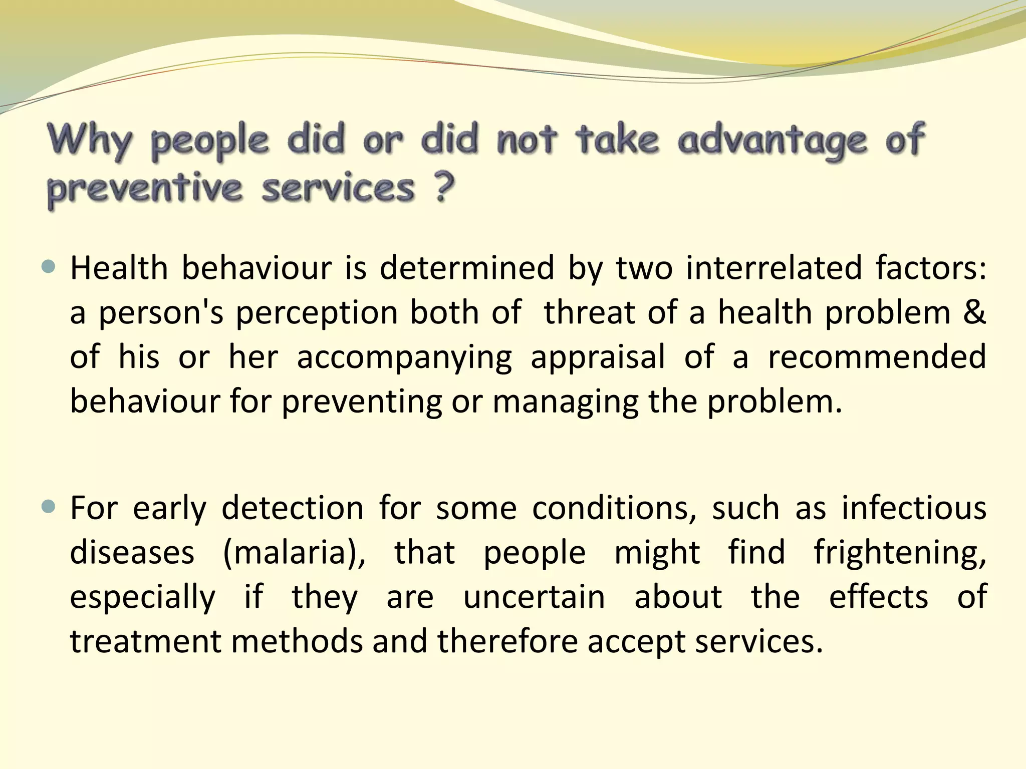 Health promotion -National Vector Borne Disease Control Programme | PPTX