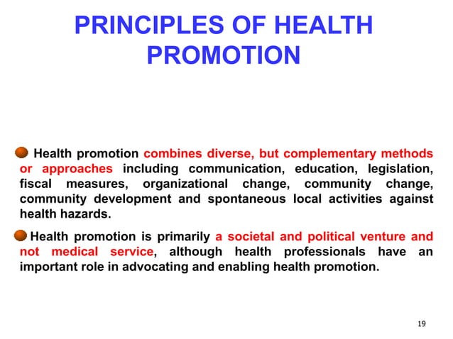 Health Promotion: Introduction | PPTX | Smoking Cessation | Wellness