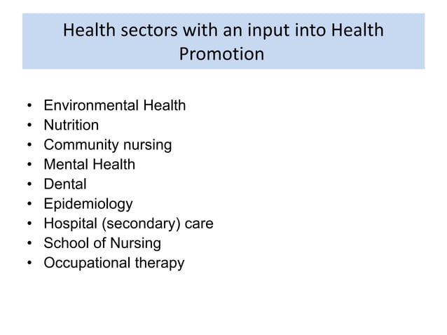 Health Promotion: Introduction | PPTX | Smoking Cessation | Wellness