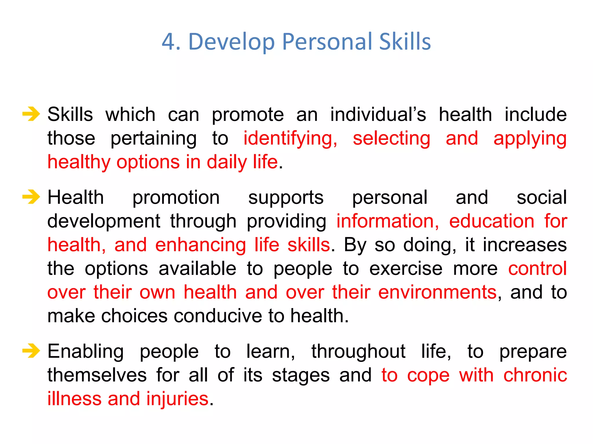 Health Promotion: Introduction | PPTX