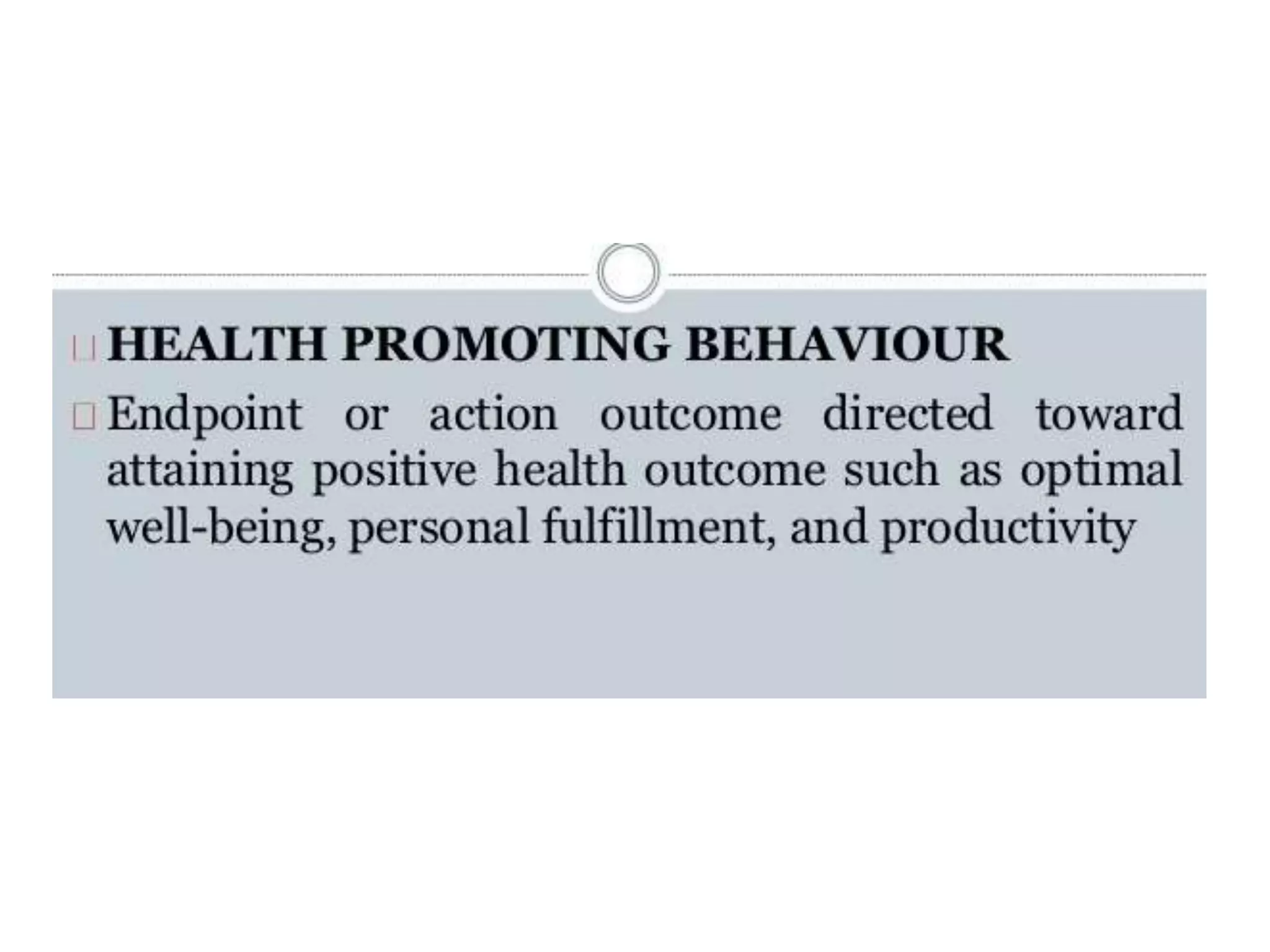 Health Promotion- Models | PPTX