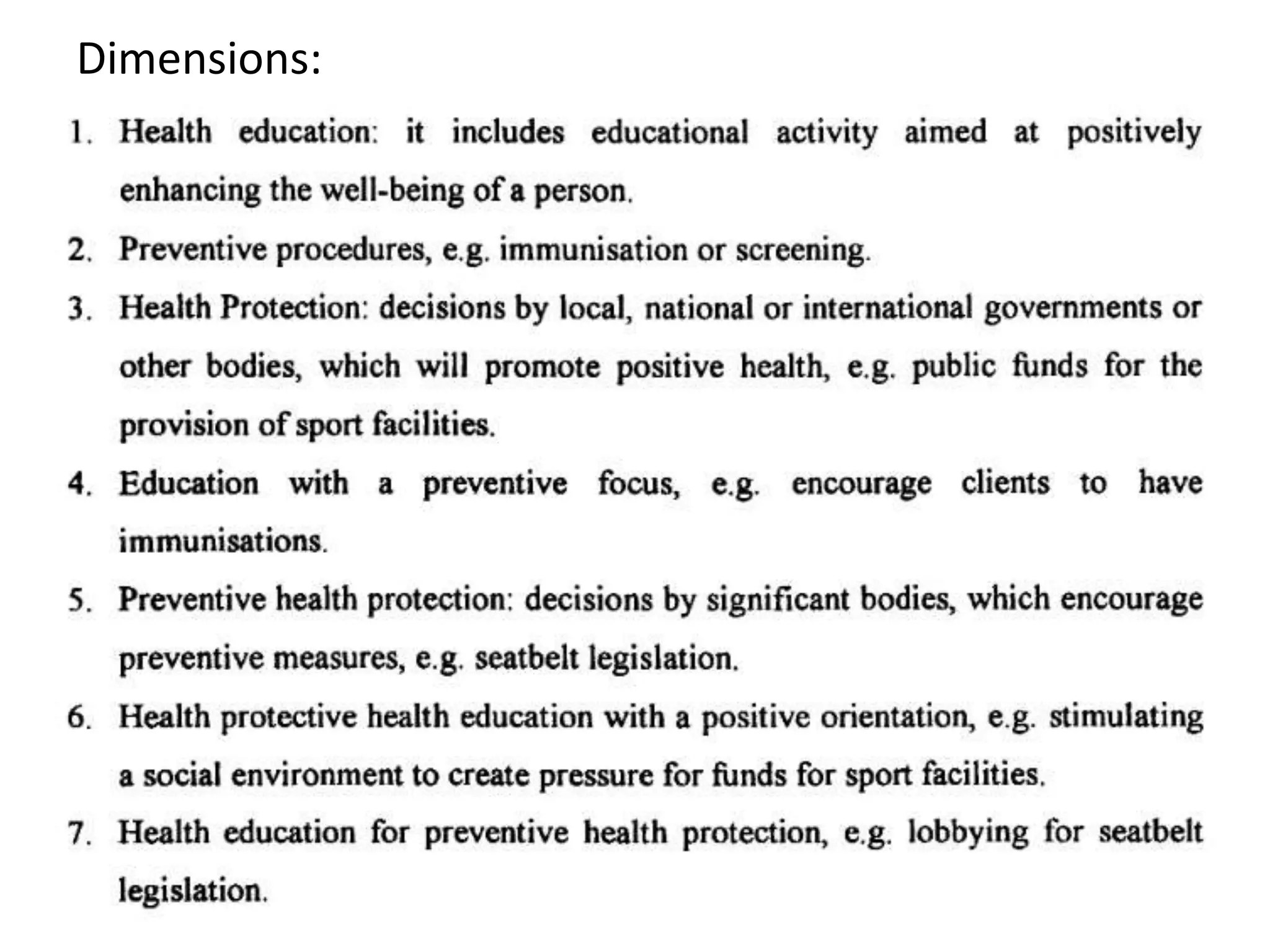 Health Promotion- Models | PPTX