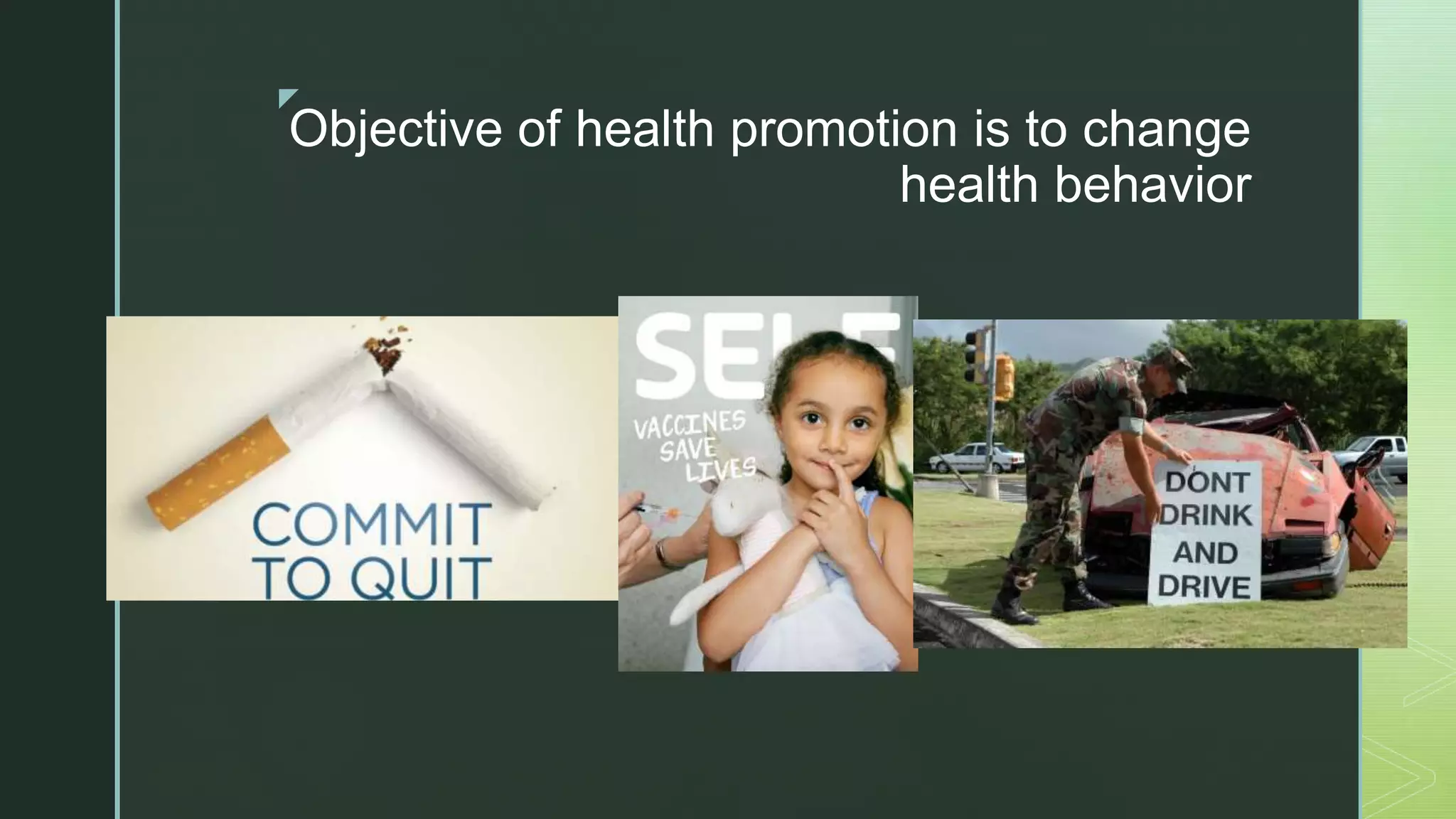 Health promotion and health education | PPTX
