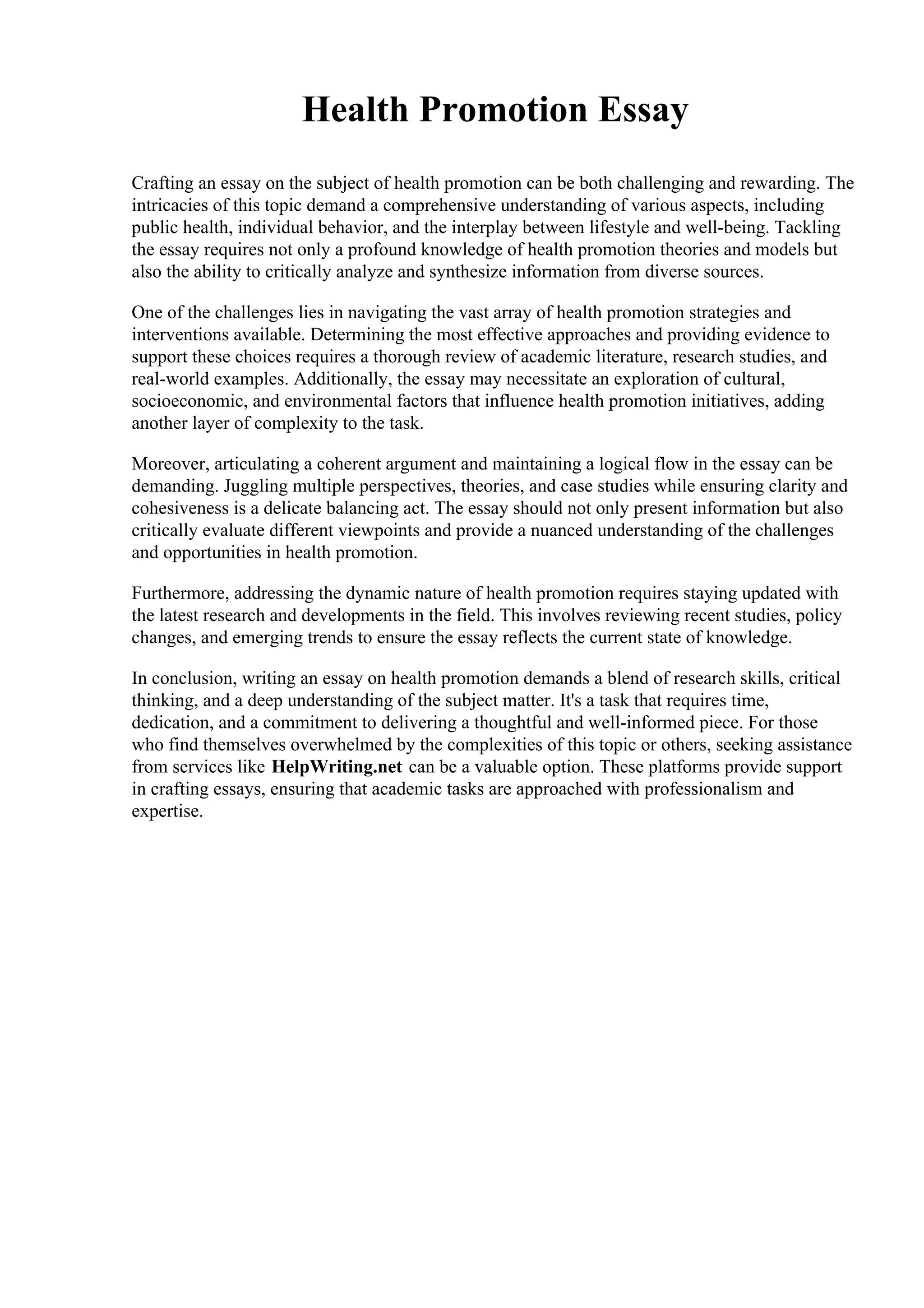 Health Promotion Essay.pdf