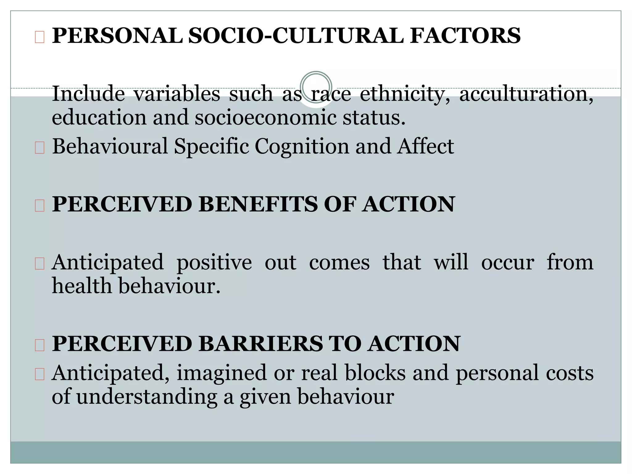 Health promotion model | PPTX