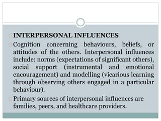 Health promotion model | PPTX