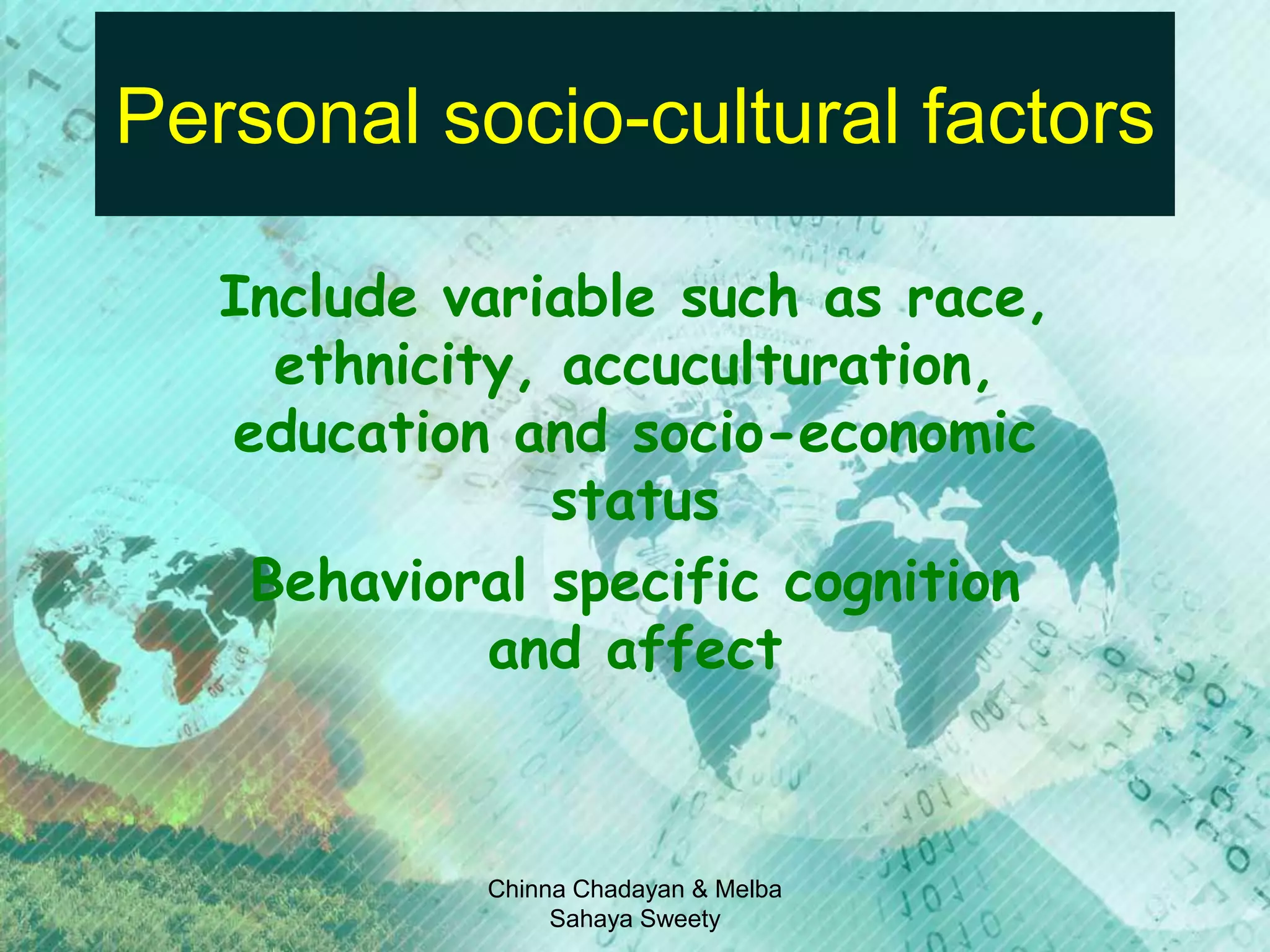 Health promotion model | PPT