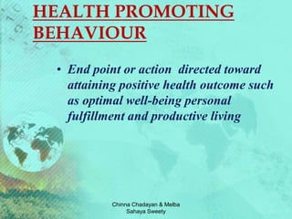 Health promotion model | PPT