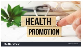 Health promotion ,Risk reduction.pptxsct | PPTX