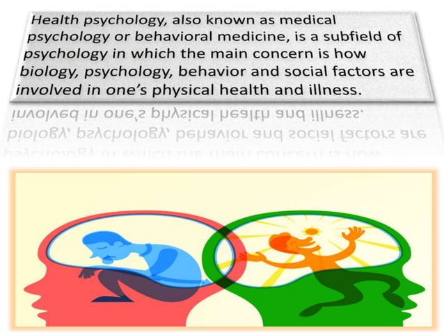 Health Psychology | PPTX | Mental Health | Diseases and Conditions