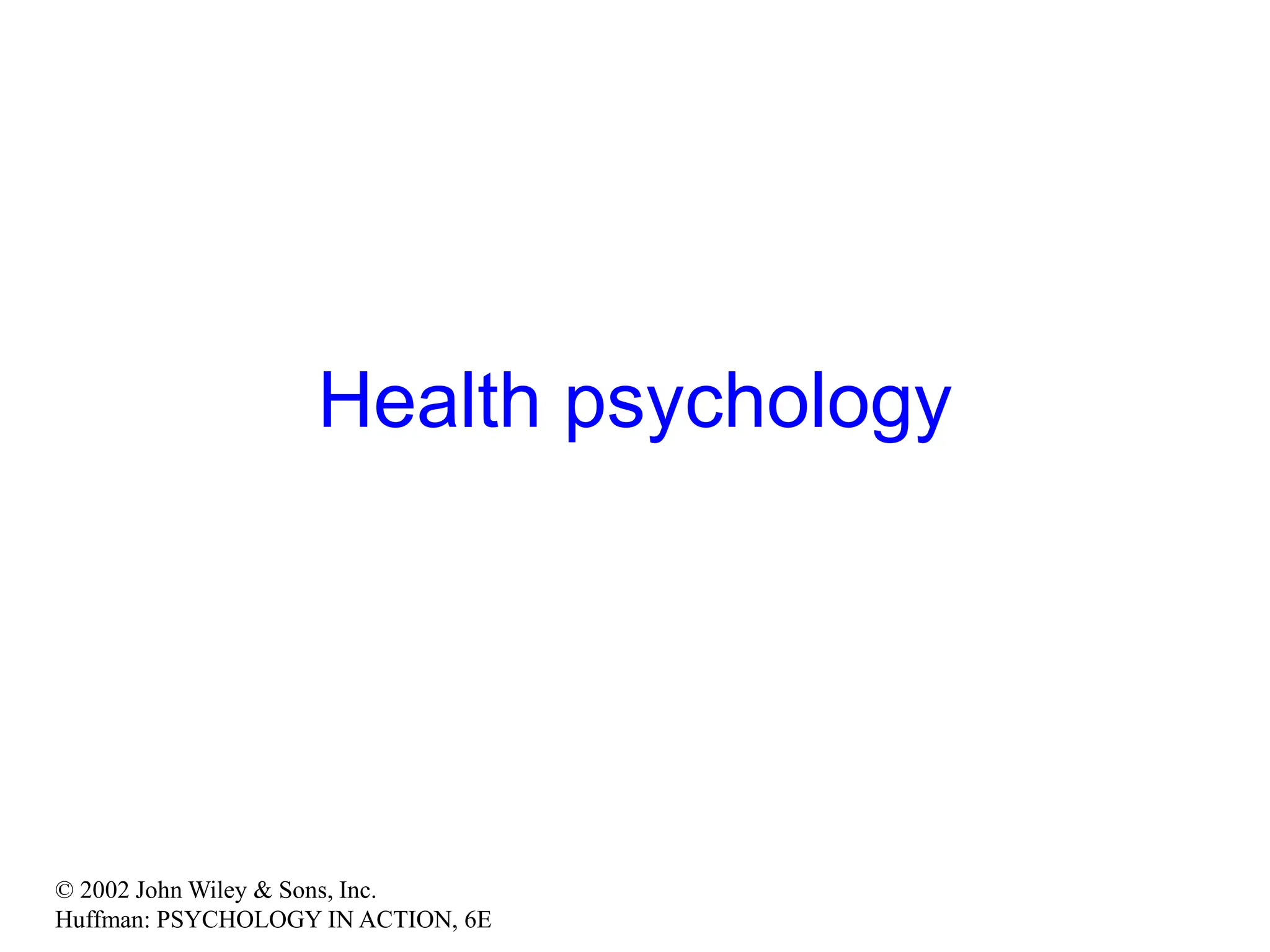 health psychology.ppt