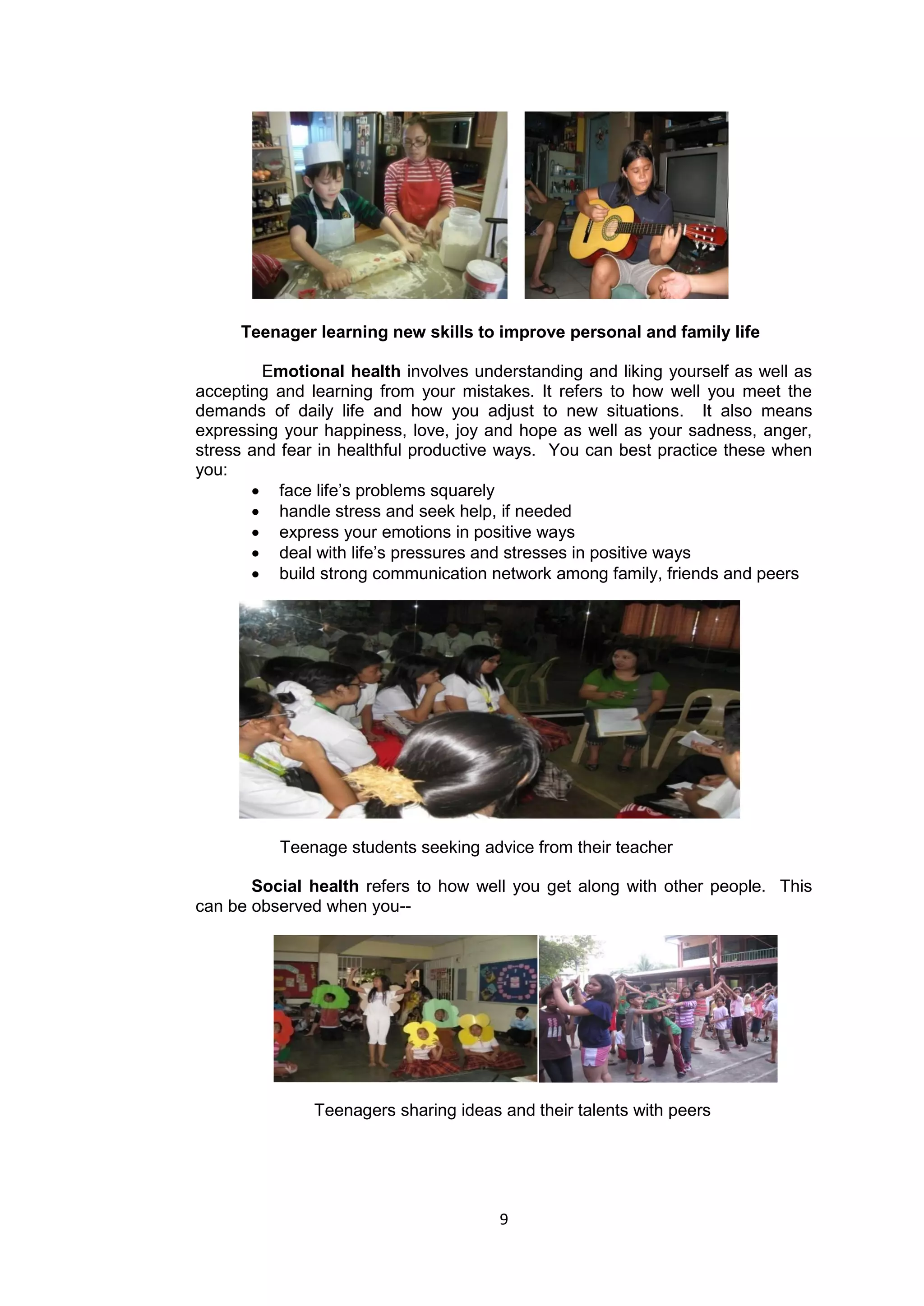 K TO 12 GRADE 7 LEARNING MODULE IN HEALTH (Q1-Q2) | PDF