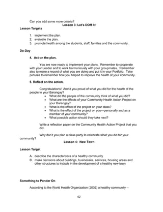 K TO 12 GRADE 7 LEARNING MODULE IN HEALTH (Q3-Q4) | PDF