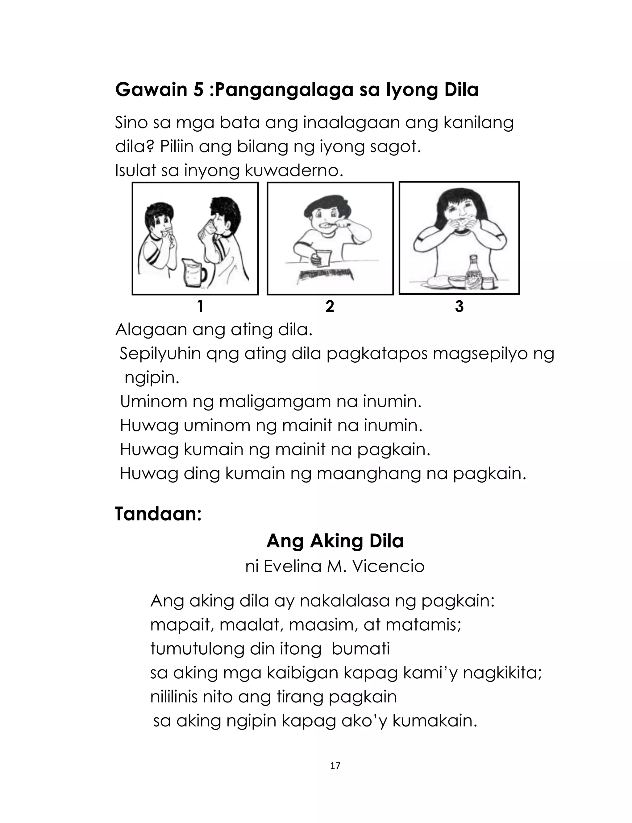 K TO 12 GRADE 1 LEARNING MATERIAL IN HEALTH (Q3-Q4) | PDF